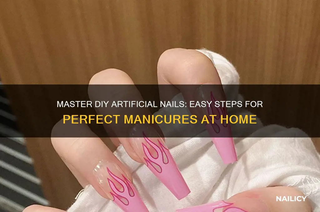 Master Diy Artificial Nails: Easy Steps For Perfect Manicures At Home ...