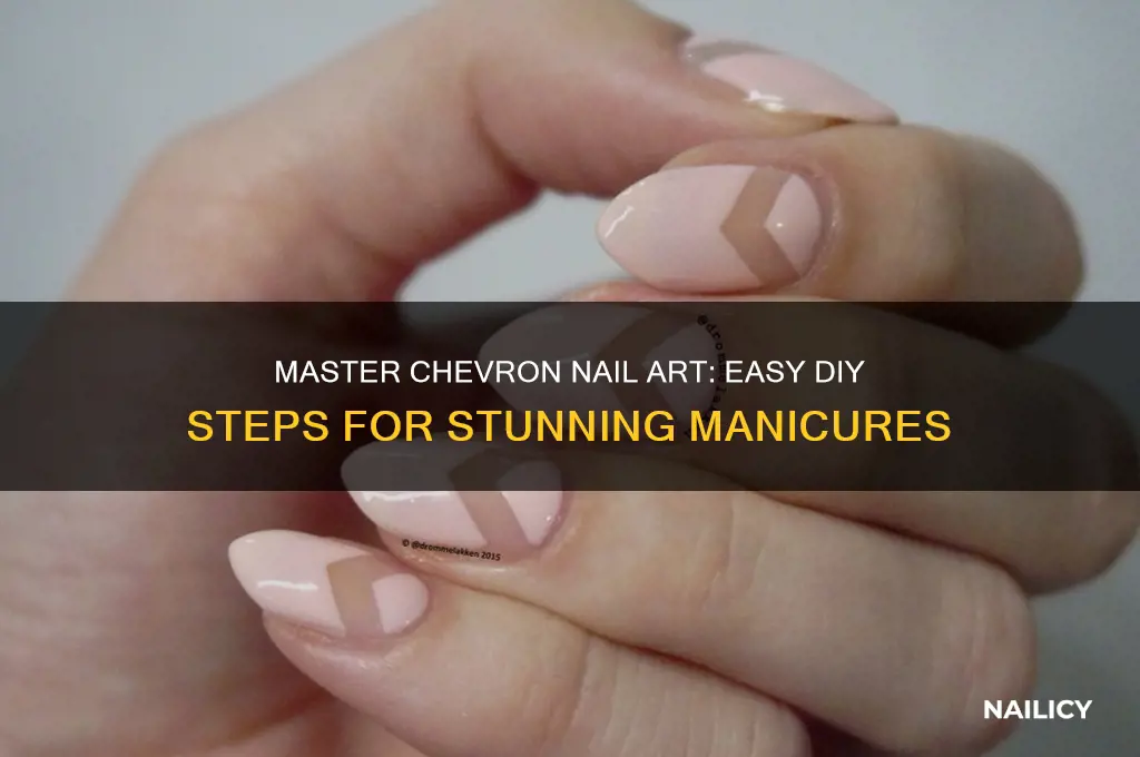 Master Chevron Nail Art: Easy Diy Steps For Stunning Manicures | Nailicy