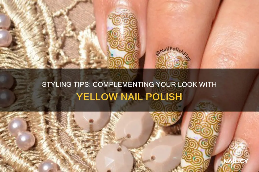 Styling Tips: Complementing Your Look With Yellow Nail Polish | Nailicy