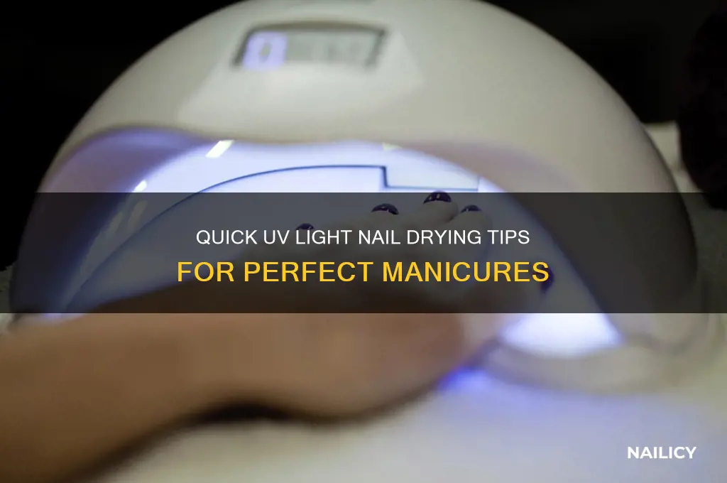 Quick Uv Light Nail Drying Tips For Perfect Manicures | Nailicy