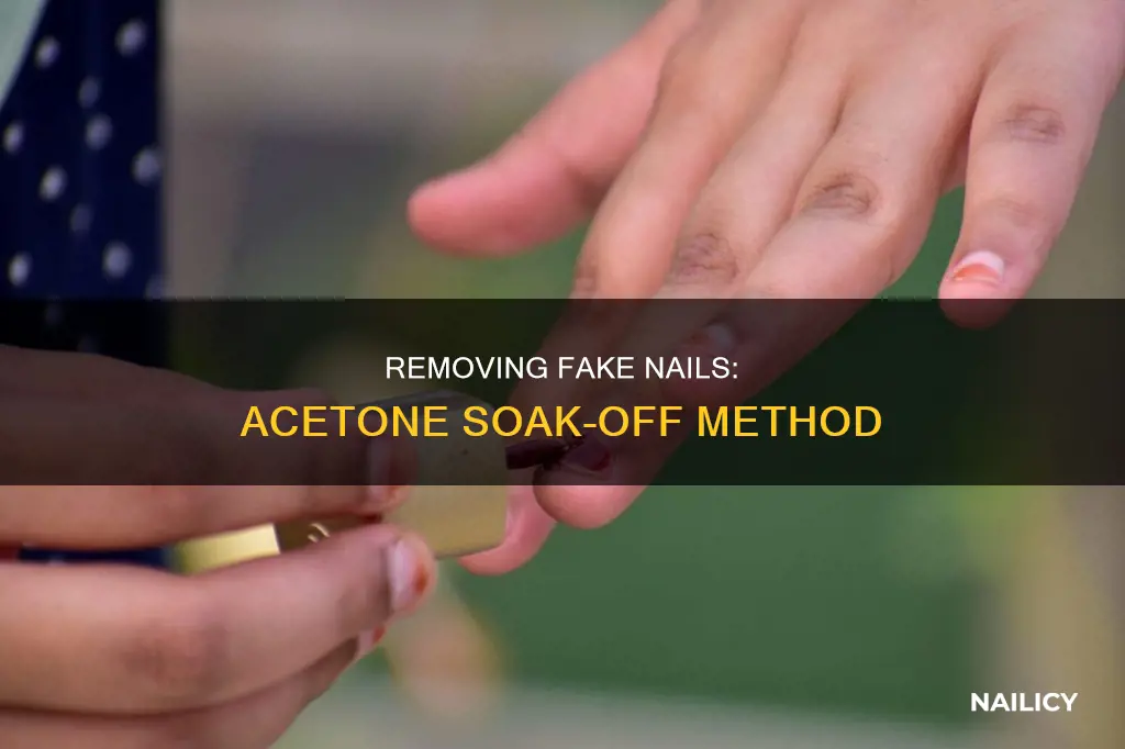 Removing Fake Nails: Acetone Soak-Off Method | Nailicy