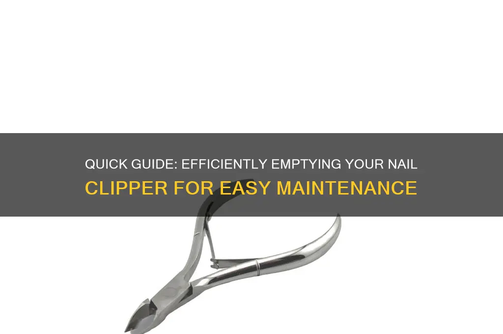 Quick Guide: Efficiently Emptying Your Nail Clipper For Easy ...