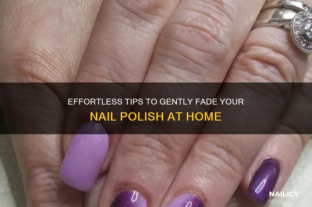 Effortless Tips To Gently Fade Your Nail Polish At Home | Nailicy