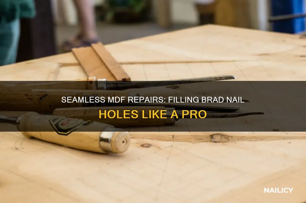 Seamless Mdf Repairs: Filling Brad Nail Holes Like A Pro | Nailicy