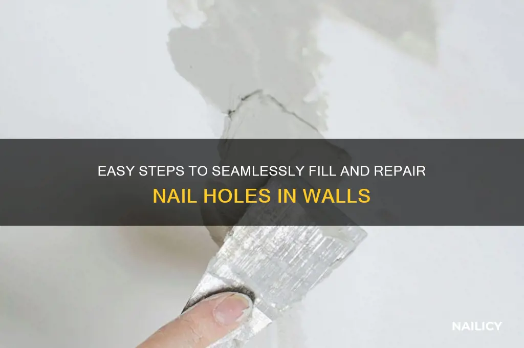 Easy Steps To Seamlessly Fill And Repair Nail Holes In Walls | Nailicy
