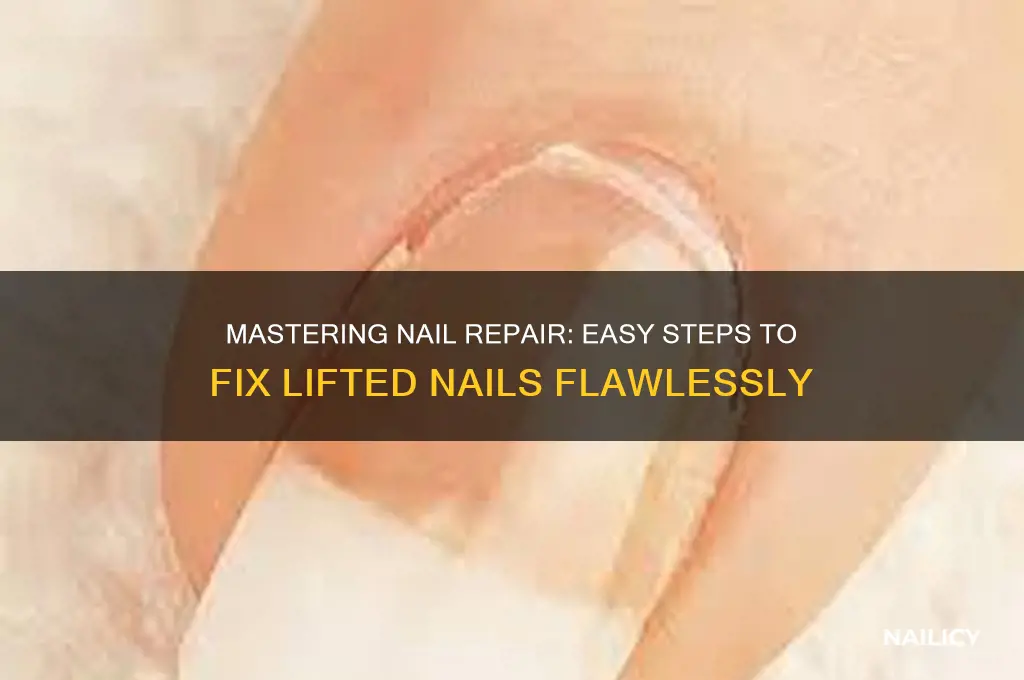 Mastering Nail Repair: Easy Steps To Fix Lifted Nails Flawlessly | Nailicy