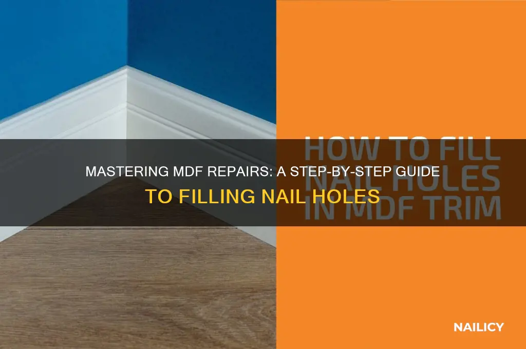 Mastering Mdf Repairs: A Step-By-Step Guide To Filling Nail Holes | Nailicy