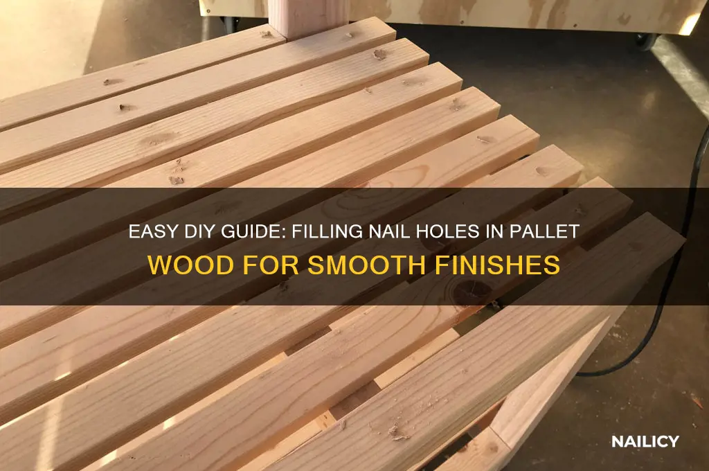 Easy Diy Guide: Filling Nail Holes In Pallet Wood For Smooth Finishes ...