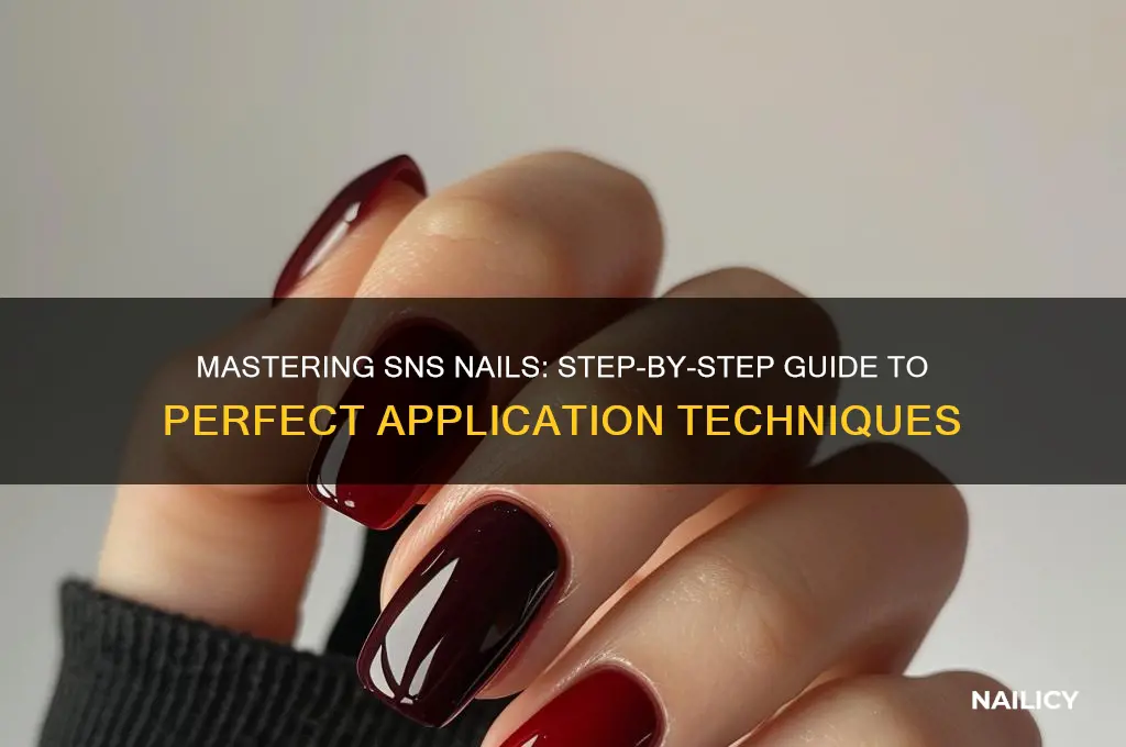 Mastering Sns Nails: Step-By-Step Guide To Perfect Application ...