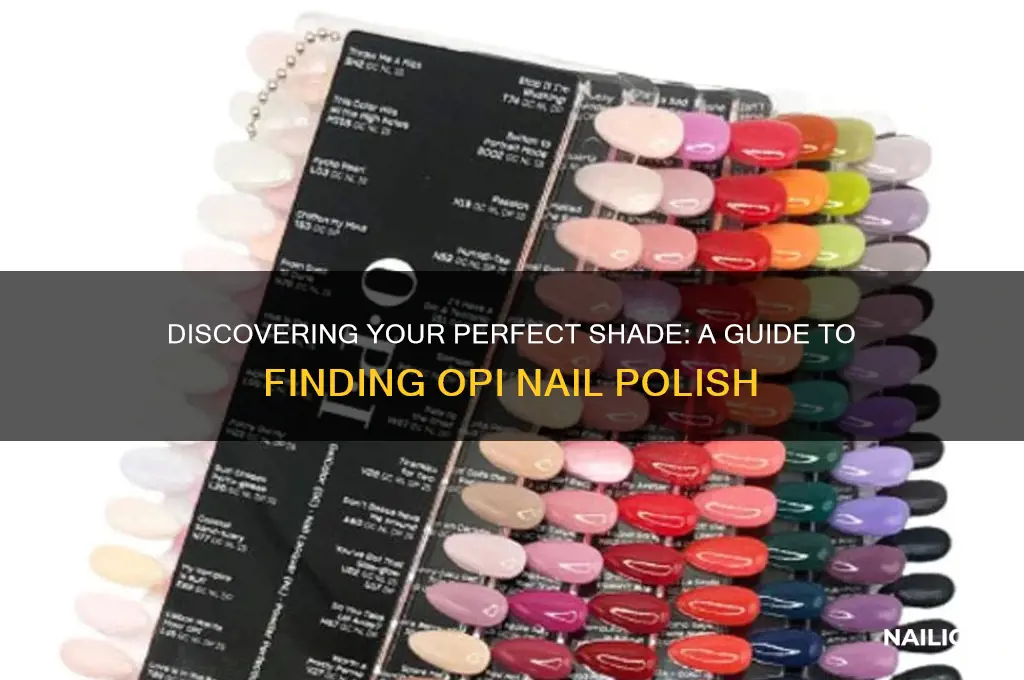 Discovering Your Perfect Shade: A Guide To Finding Opi Nail Polish ...