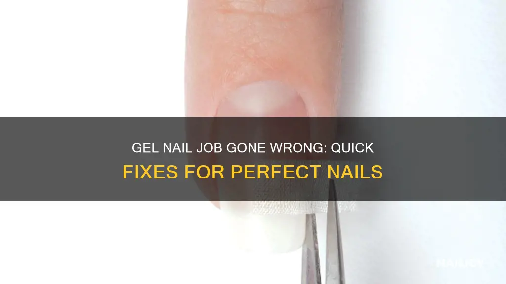 Gel Nail Job Gone Wrong: Quick Fixes For Perfect Nails | Nailicy