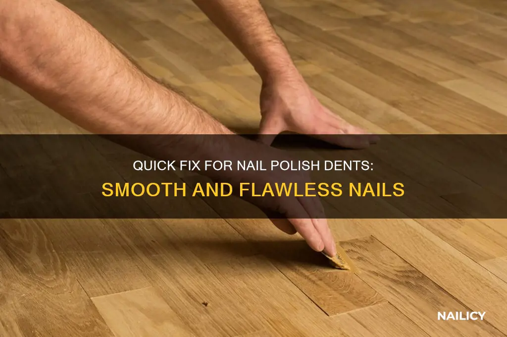 Quick Fix For Nail Polish Dents: Smooth And Flawless Nails | Nailicy