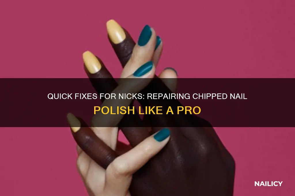 Quick Fixes For Nicks: Repairing Chipped Nail Polish Like A Pro | Nailicy