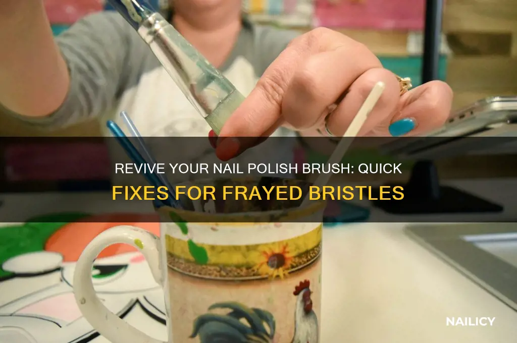 Revive Your Nail Polish Brush: Quick Fixes For Frayed Bristles | Nailicy