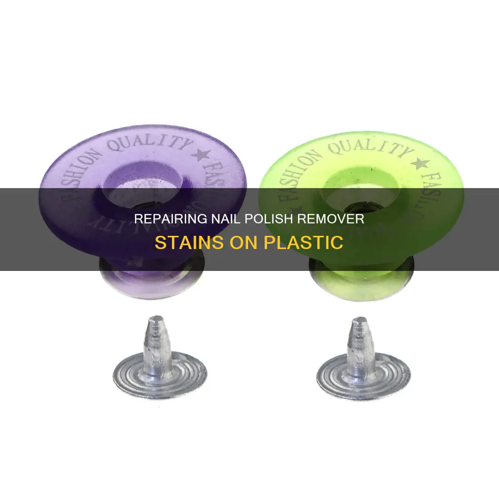 Repairing Nail Polish Remover Stains On Plastic | Nailicy