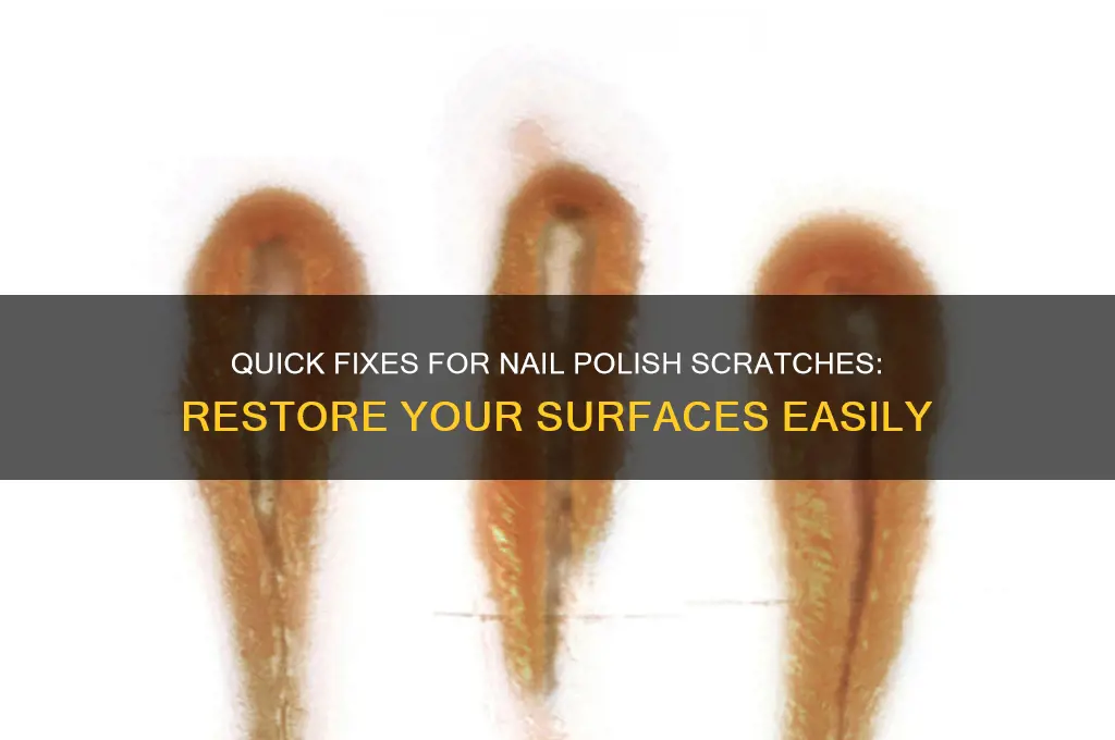 Quick Fixes For Nail Polish Scratches: Restore Your Surfaces Easily ...