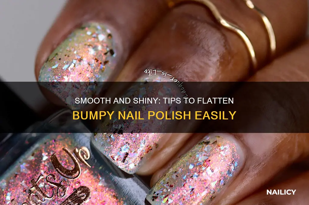 Smooth And Shiny: Tips To Flatten Bumpy Nail Polish Easily | Nailicy