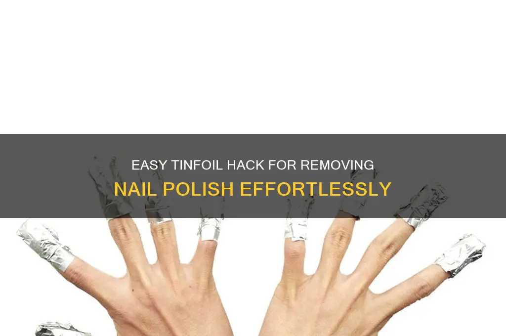 Easy Tinfoil Hack For Removing Nail Polish Effortlessly | Nailicy