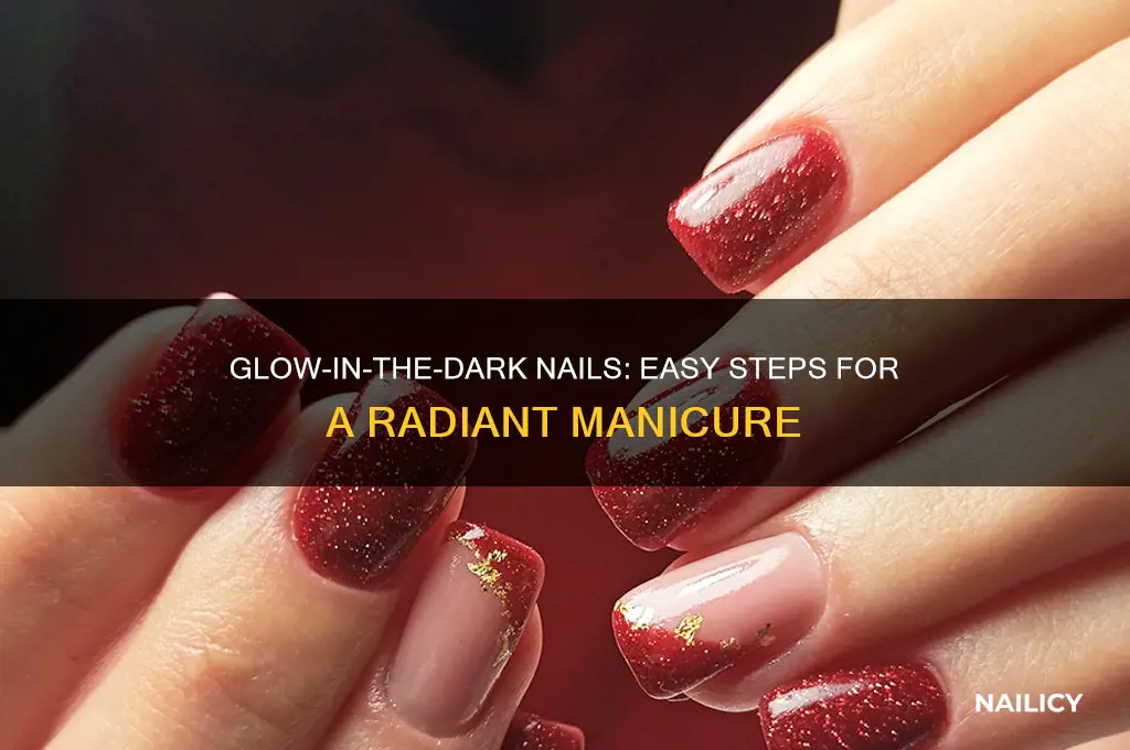 Glow-In-The-Dark Nails: Easy Steps For A Radiant Manicure | Nailicy