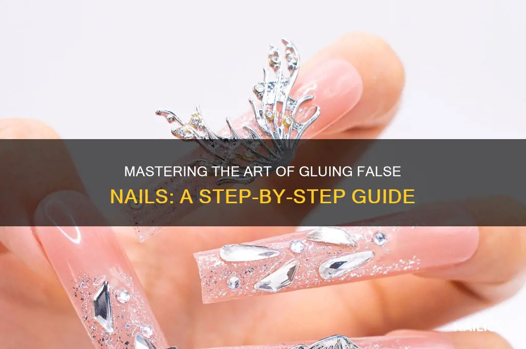 Mastering The Art Of Gluing False Nails: A Step-By-Step Guide | Nailicy
