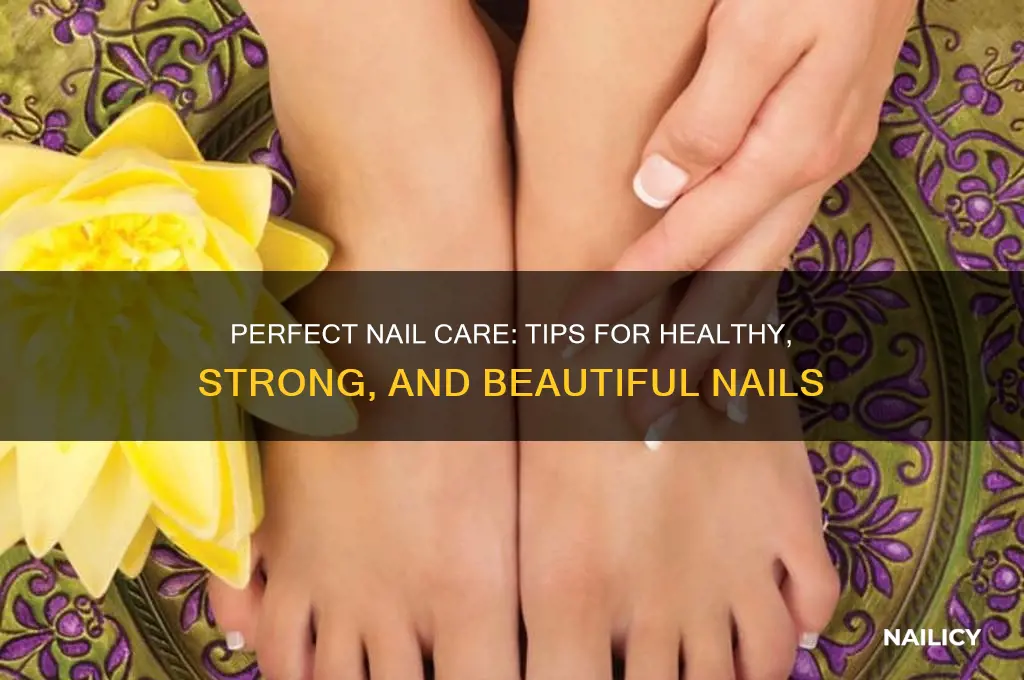 Perfect Nail Care: Tips For Healthy, Strong, And Beautiful Nails | Nailicy