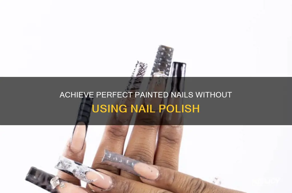 Achieve Perfect Painted Nails Without Using Nail Polish | Nailicy
