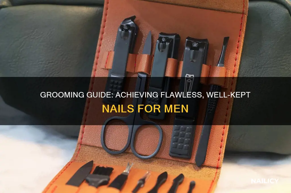 Grooming Guide: Achieving Flawless, Well-Kept Nails For Men | Nailicy