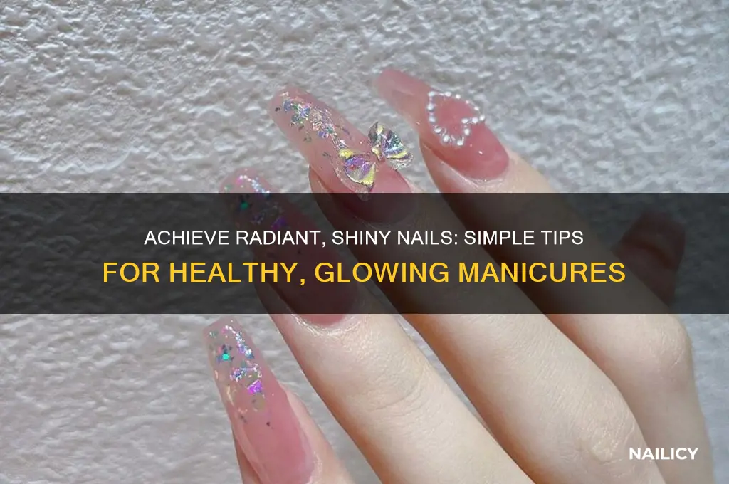 Achieve Radiant, Shiny Nails: Simple Tips For Healthy, Glowing ...