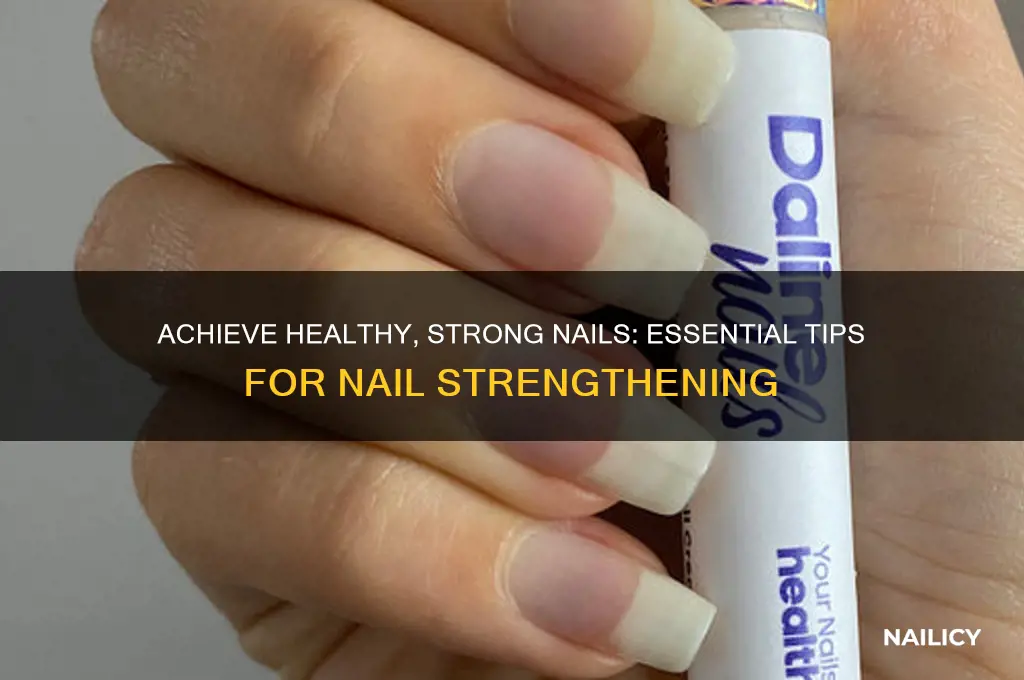 Achieve Healthy, Strong Nails: Essential Tips For Nail Strengthening ...