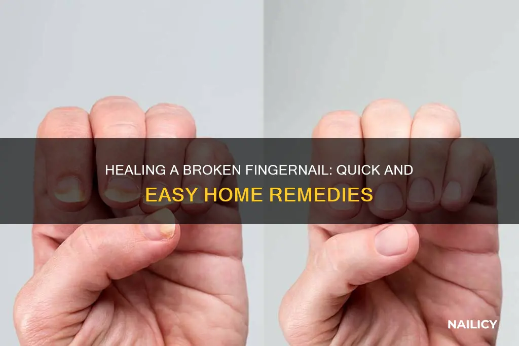 Healing A Broken Fingernail: Quick And Easy Home Remedies | Nailicy