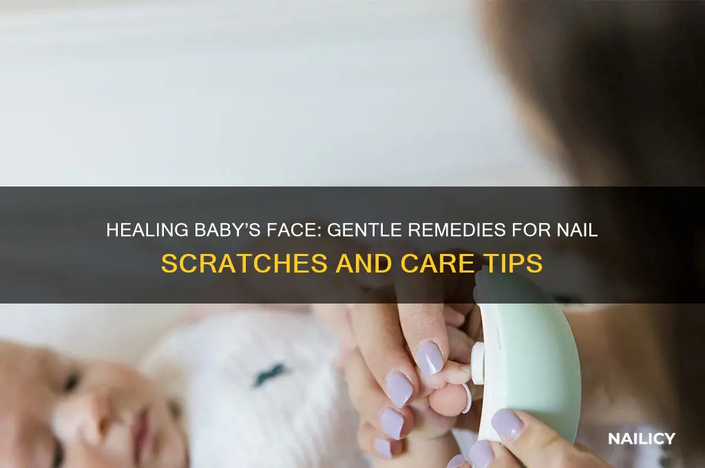 Healing Baby’S Face: Gentle Remedies For Nail Scratches And Care Tips ...