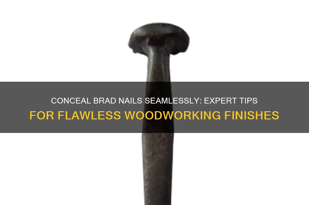 Conceal Brad Nails Seamlessly: Expert Tips For Flawless Woodworking ...
