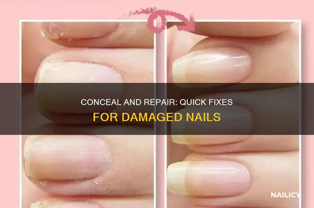 Conceal And Repair: Quick Fixes For Damaged Nails | Nailicy