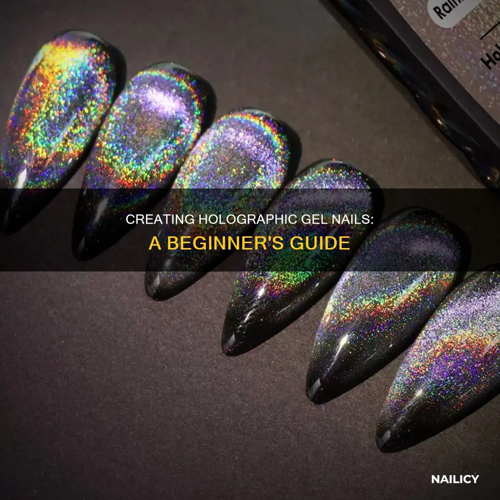 Creating Holographic Gel Nails: A Beginner's Guide | Nailicy
