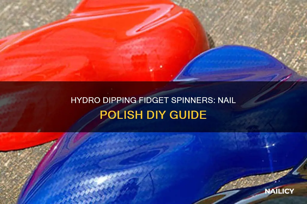 Hydro Dipping Fidget Spinners: Nail Polish Diy Guide | Nailicy