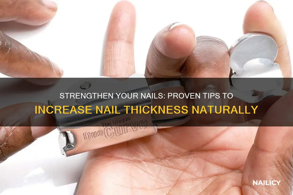 Strengthen Your Nails: Proven Tips To Increase Nail Thickness Naturally ...