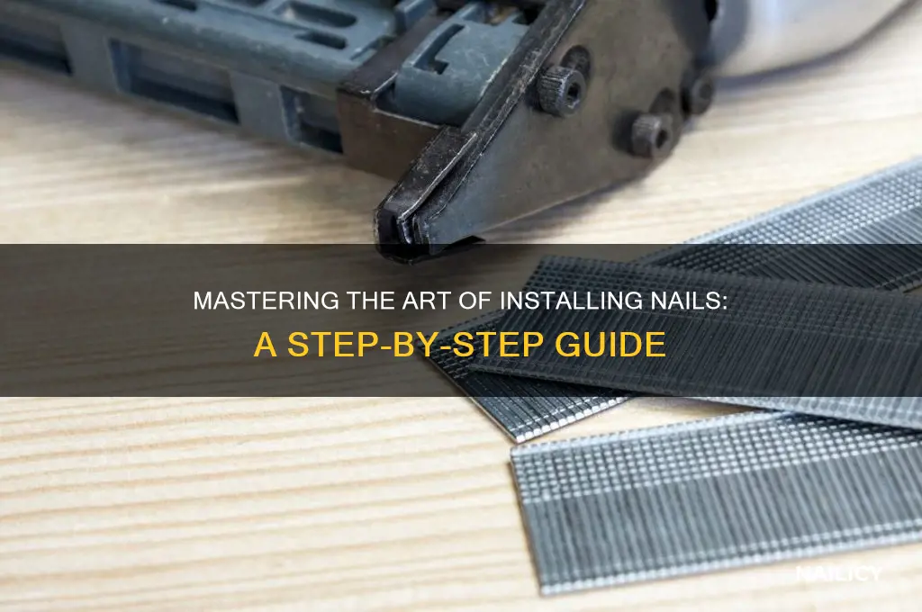 Mastering The Art Of Installing Nails: A Step-By-Step Guide | Nailicy