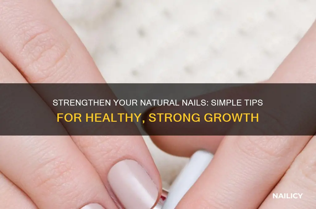 Strengthen Your Natural Nails: Simple Tips For Healthy, Strong Growth ...