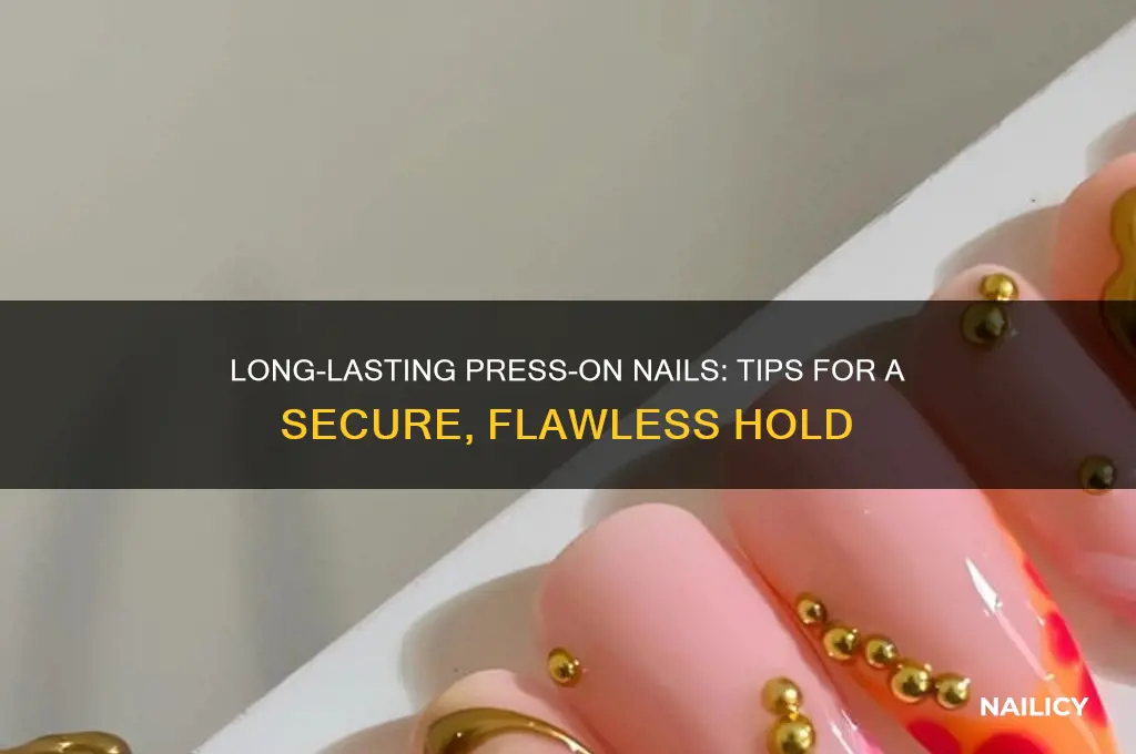 Long-Lasting Press-On Nails: Tips For A Secure, Flawless Hold | Nailicy
