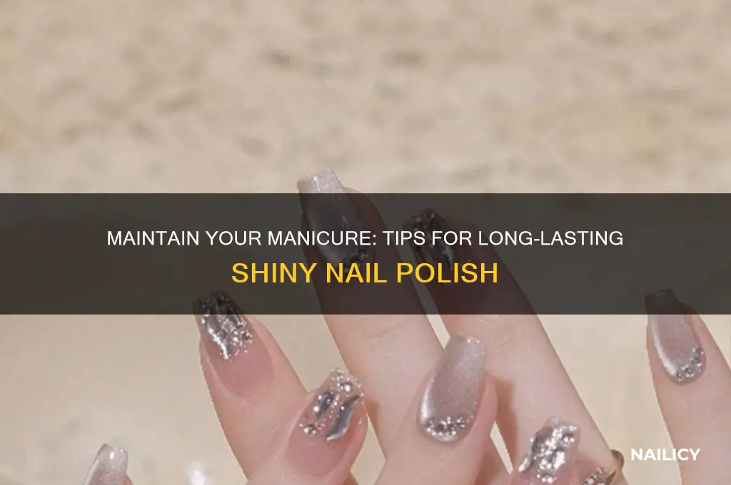 Maintain Your Manicure: Tips For Long-Lasting Shiny Nail Polish | Nailicy