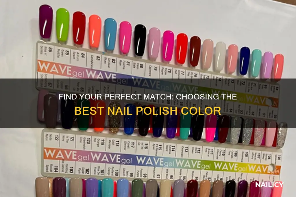 Find Your Perfect Match: Choosing The Best Nail Polish Color | Nailicy