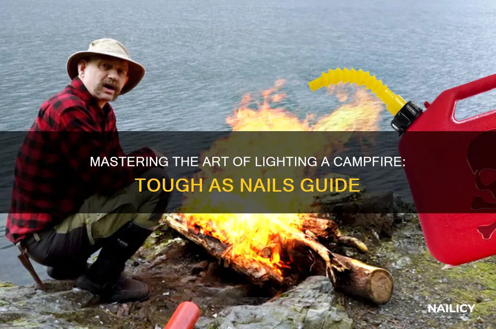 Mastering The Art Of Lighting A Campfire: Tough As Nails Guide | Nailicy