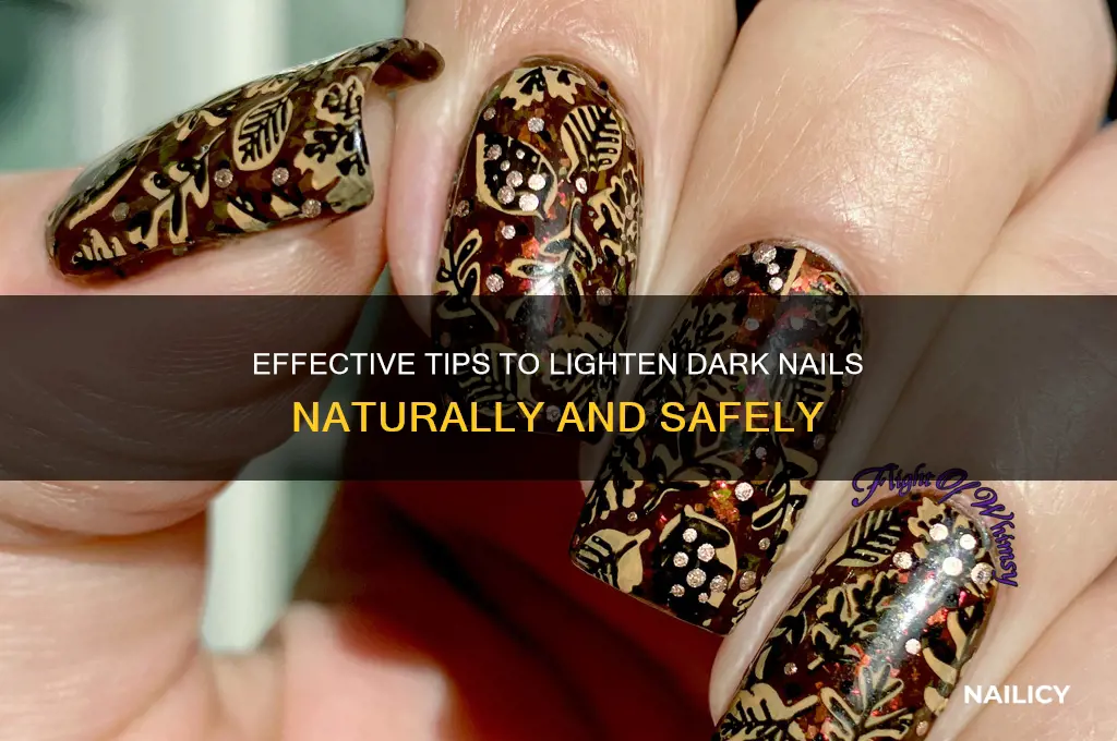 Effective Tips To Lighten Dark Nails Naturally And Safely | Nailicy