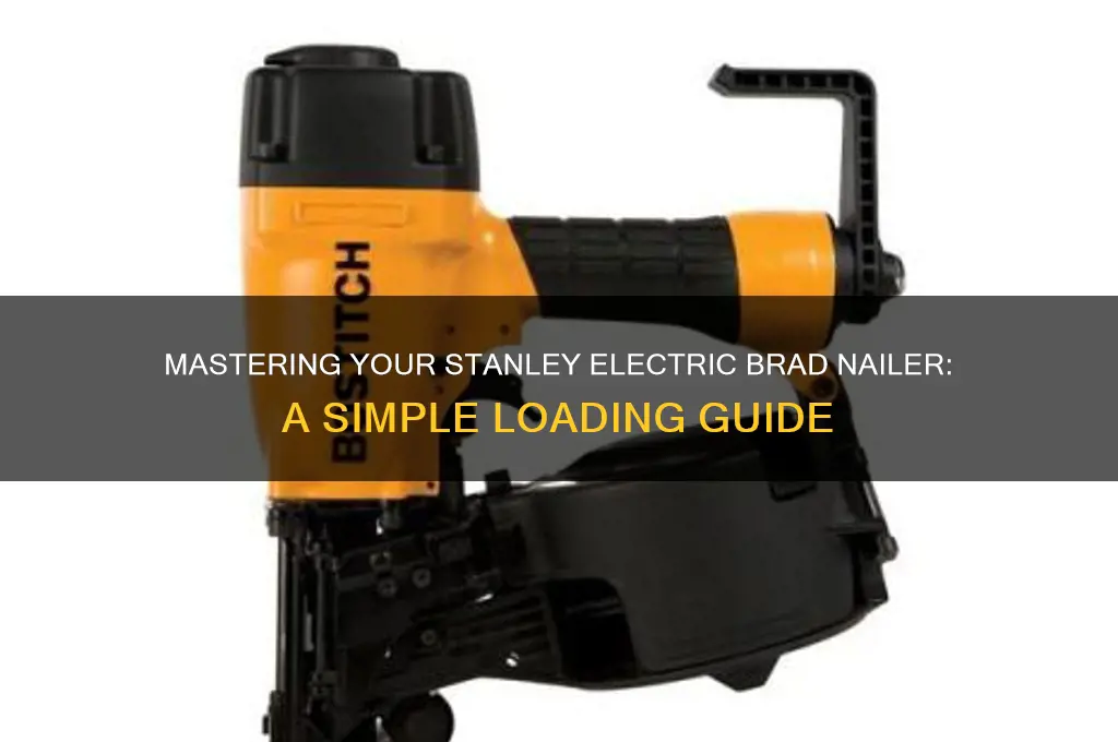 Mastering Your Stanley Electric Brad Nailer: A Simple Loading Guide ...