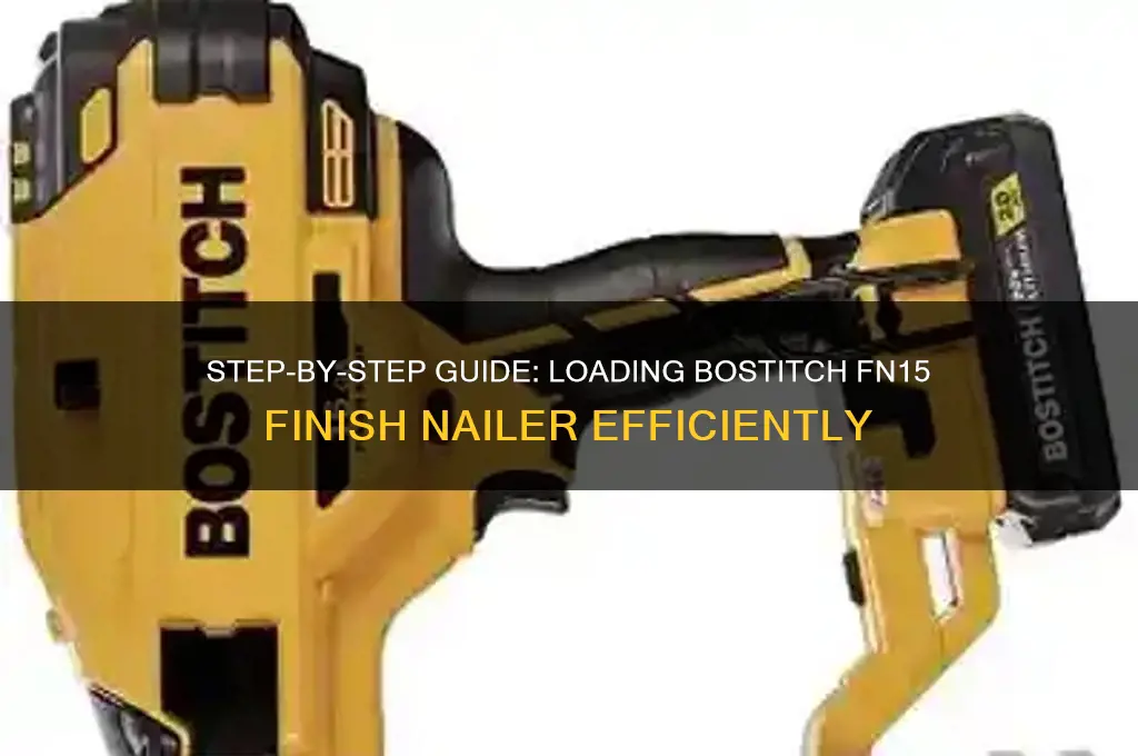 Step-By-Step Guide: Loading Bostitch Fn15 Finish Nailer Efficiently ...
