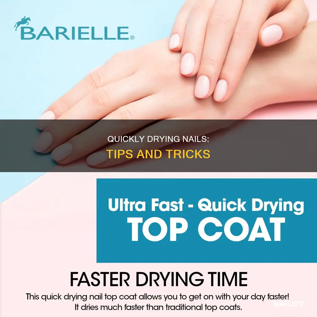 Quickly Drying Nails: Tips And Tricks | Nailicy