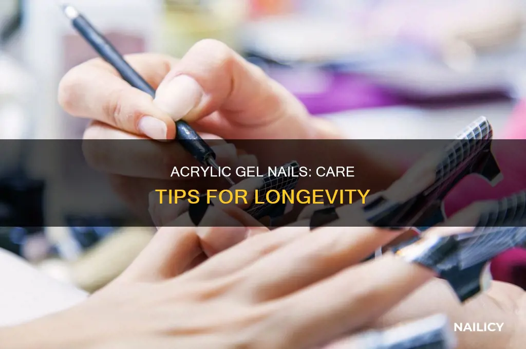 Acrylic Gel Nails: Care Tips For Longevity | Nailicy