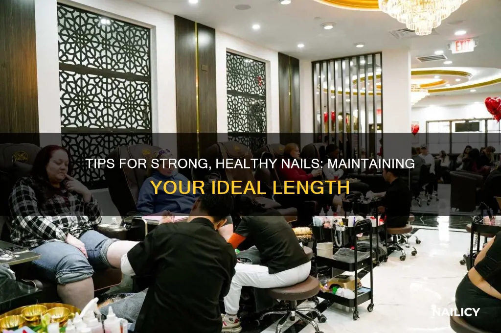 Tips For Strong, Healthy Nails: Maintaining Your Ideal Length | Nailicy