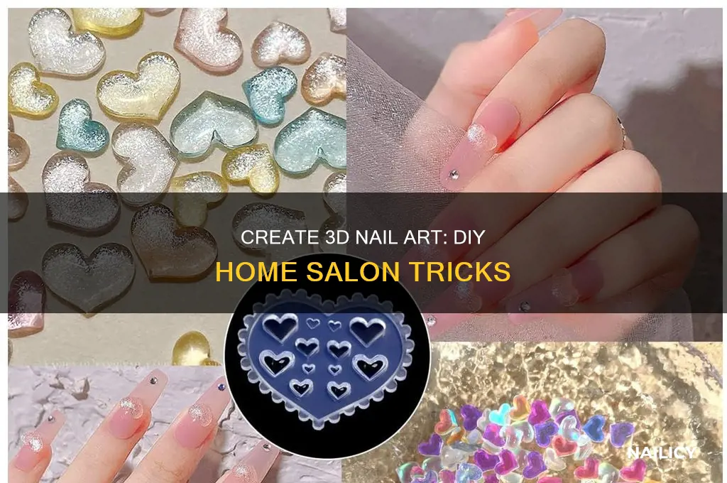 Create 3D Nail Art: Diy Home Salon Tricks | Nailicy