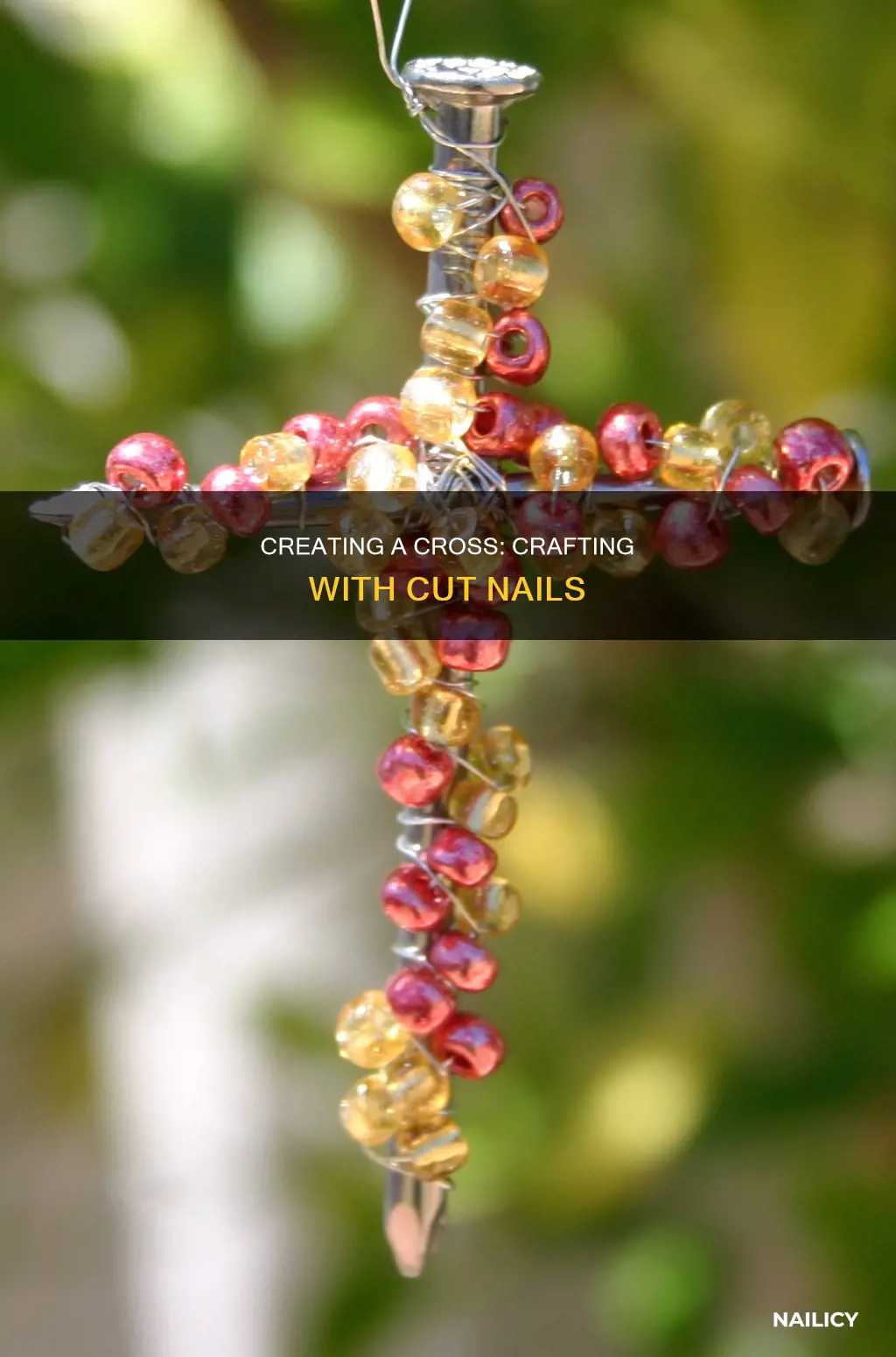 Creating A Cross: Crafting With Cut Nails | Nailicy